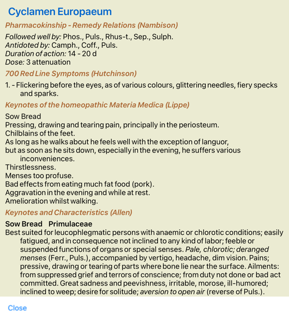 Complete Dynamics - Professional Homeopathy