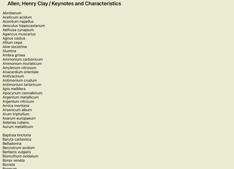 Available books and Internet sites